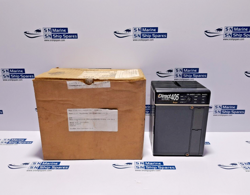 Automation Direct D4-440DC-1 Koyo Direct Logic 405 CPU 24VDC NOV 65503 ...