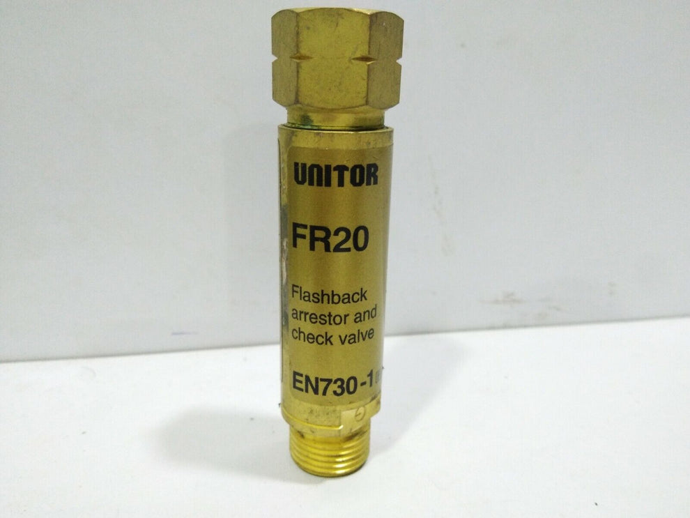 UNITOR FR20 FLASHBACK ARRESTOR AND CHECK VALVE FR20 EN730-1 – S N Marine