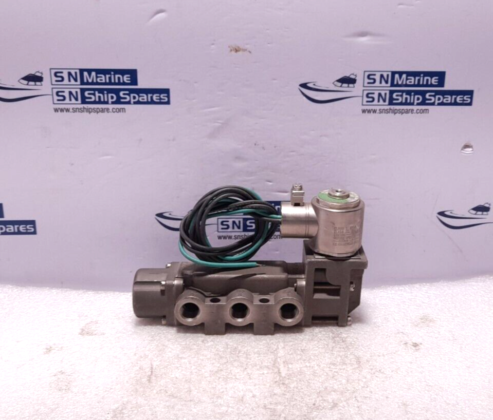 Versa VSG-4322-316-XN-A120 Solenoid Valve Max 12 Bar Min 2.8 Bar 120V ...