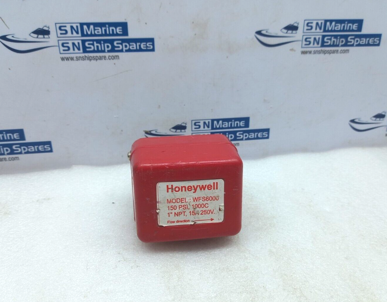 Honeywell WFS6000 Water Flow Switch 1”NPT 150Psi 1000C 15A 250V – S N ...