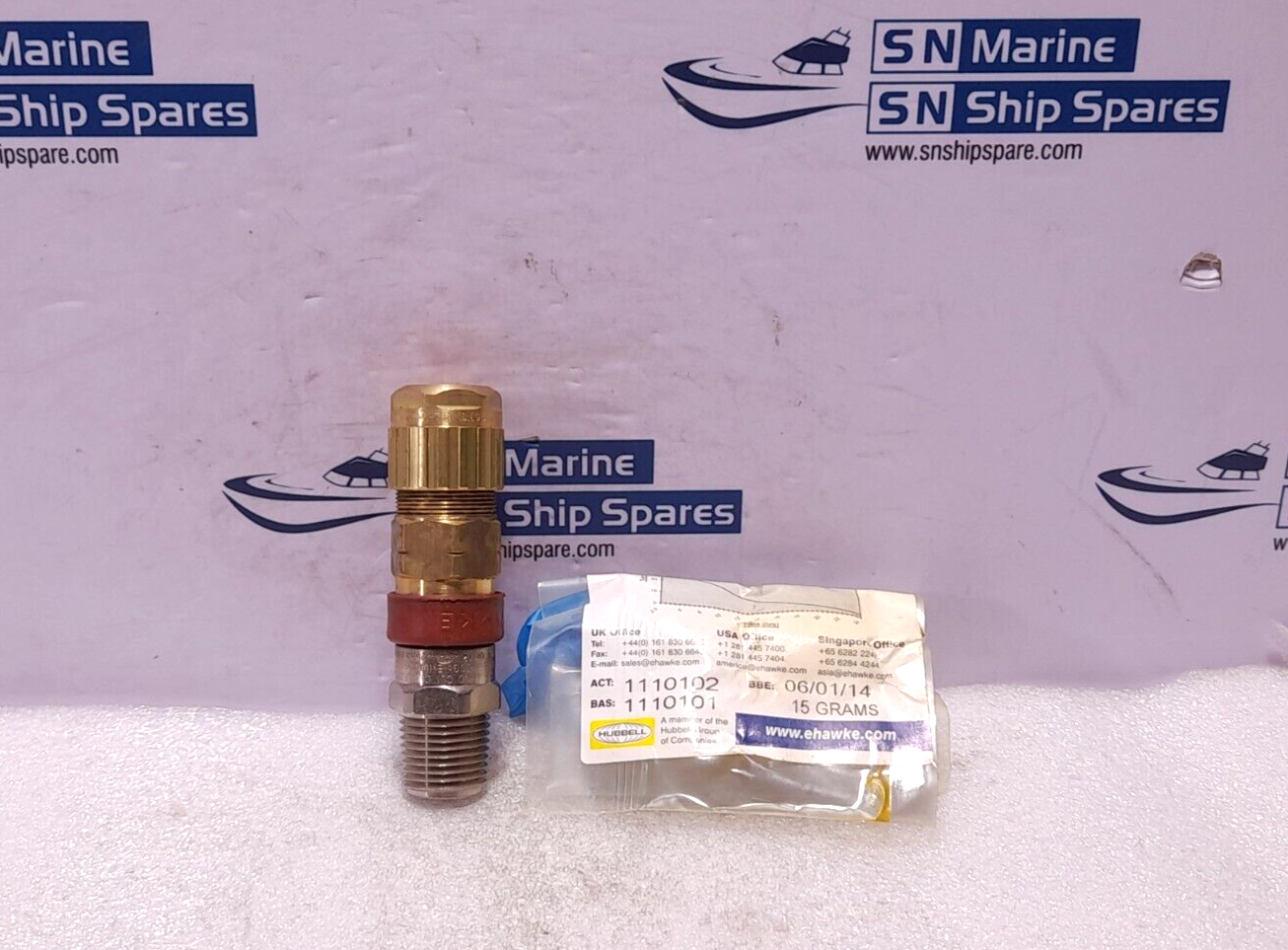 Hawke 753 Manne Shipboard Cable Sealing Fitting ½”NPT Hubbell – S N Marine