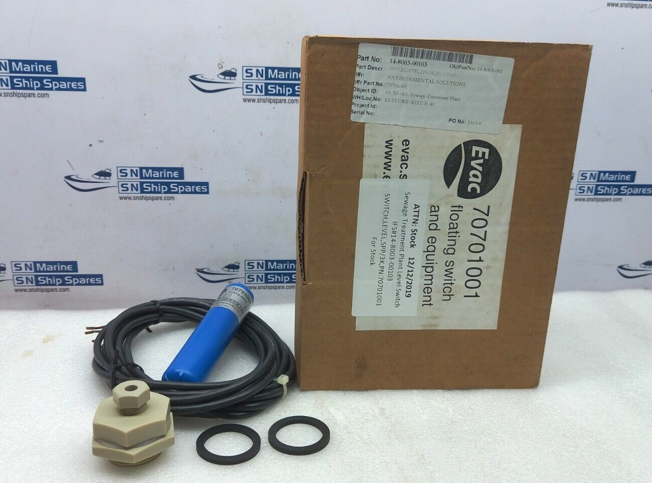 Evac 70701001 Floating Switch SPP/3K 0,02-3(1)A – S N Marine