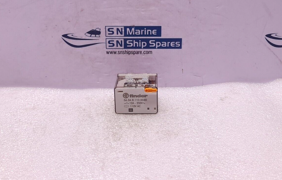 Finder 56.34.8.110.0040 Power Relay Plug-in 110VAC 12A 4PDT – S N Marine