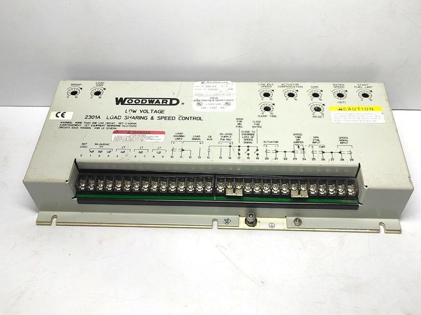 Woodward 9907-018 Rev H 2301A Load Sharing & Speed Control – S N Marine
