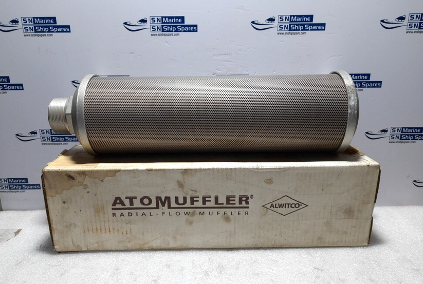 ALLIED WITAN ALWITCO 0121020 Air Exhaust Muffler 2” Male BSPT Model: B ...