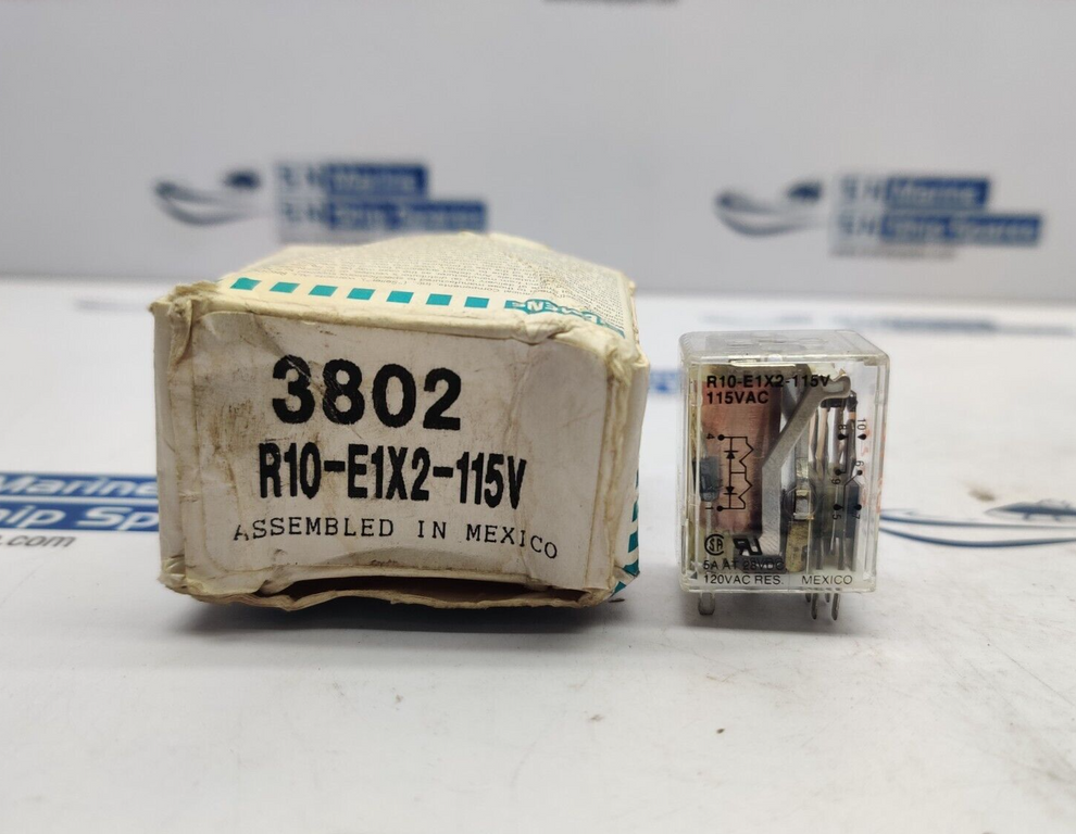 Siemens R10-E1X2-115V Relay 115Vac 120Vac 5A – S N Marine