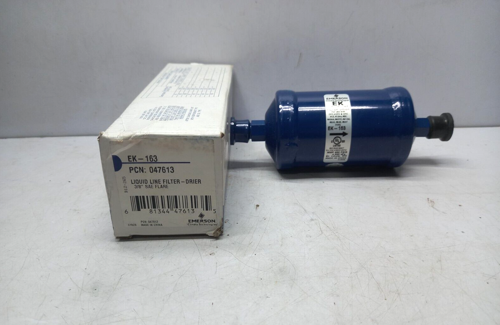 Emerson EK-163 Liquid Line Filter Drier 3/8” SAE FLARE – S N Marine