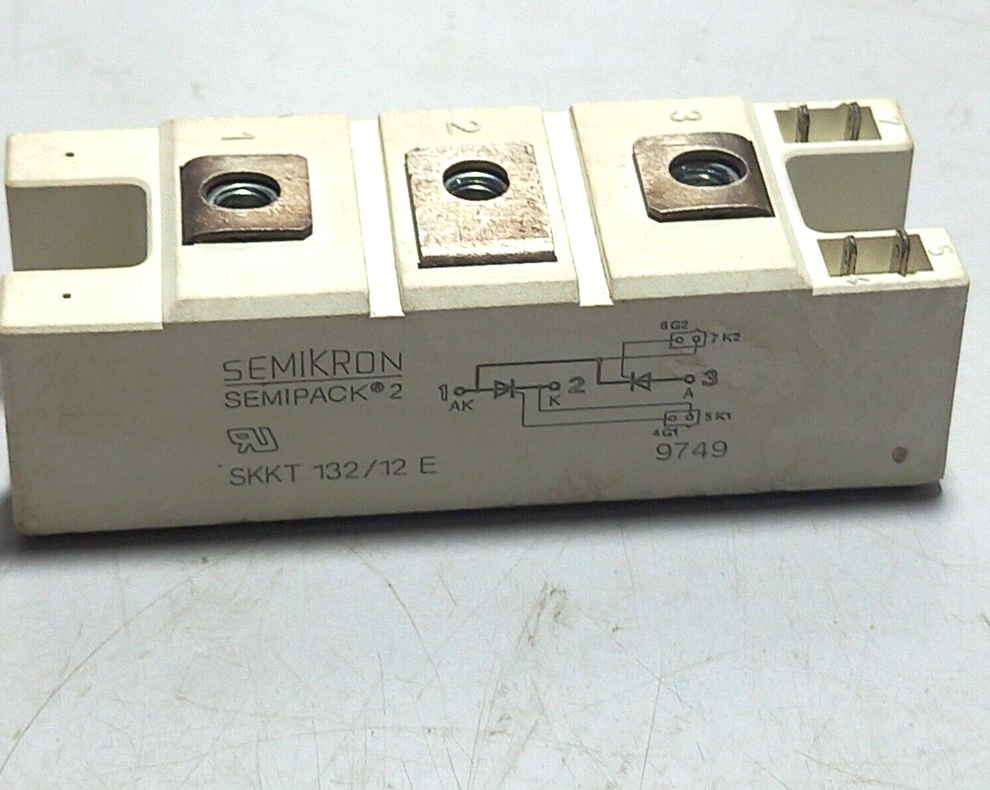 Semikron SKKT 132/12 E Thyristor Module – S N Marine