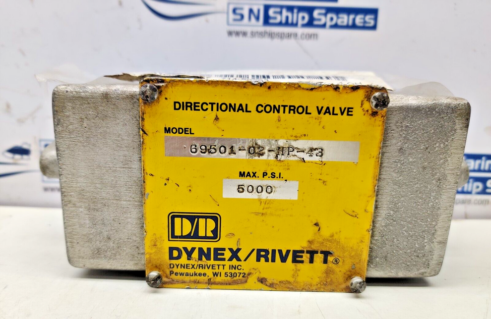 DYNEX/RIVETT 69501-02-HP-43 Directional Control Valve – S N Marine