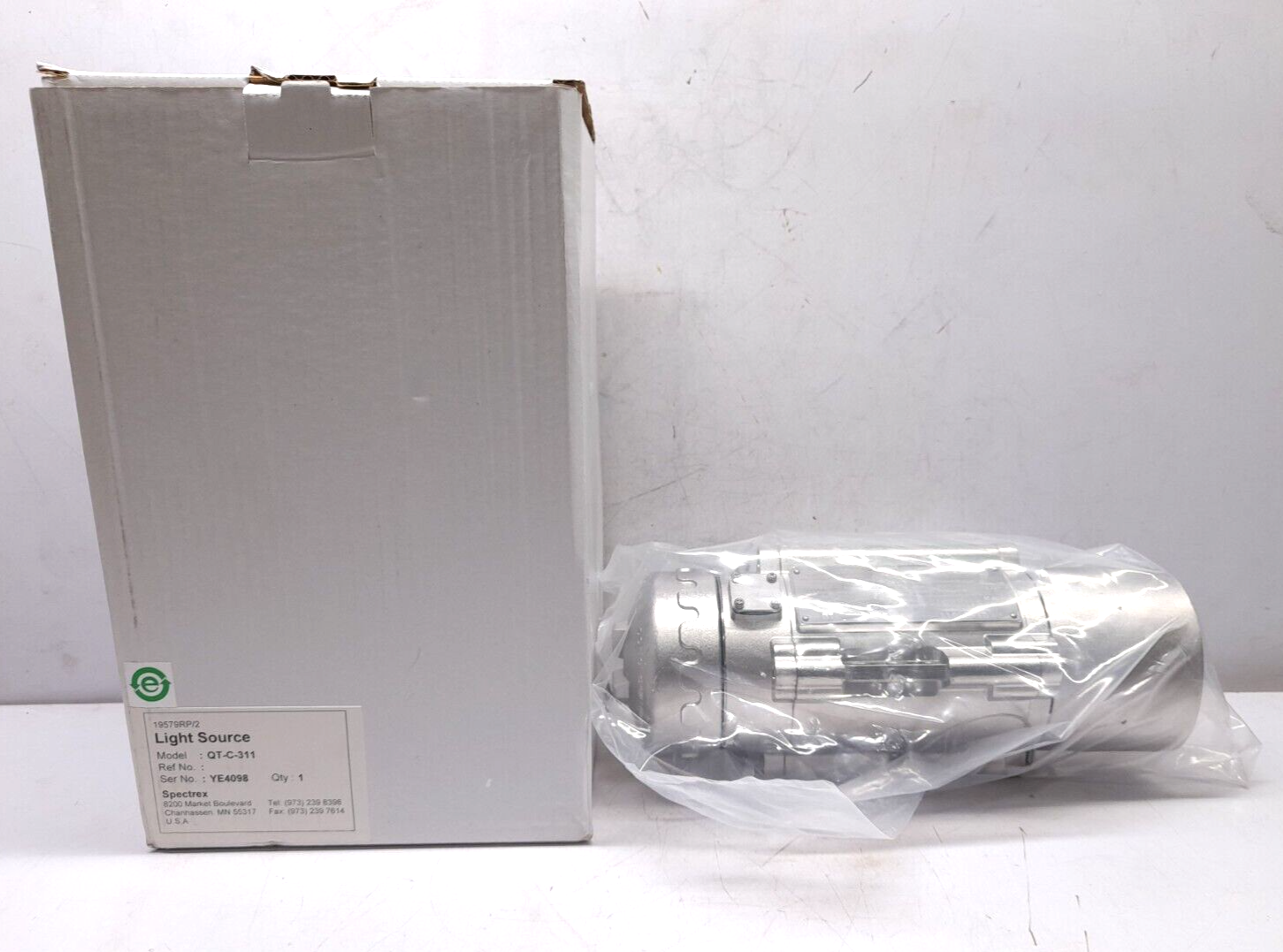 Spectrex Rosemount QT-C-311 Light Source Safeeye Open Path Quasar 900 ...