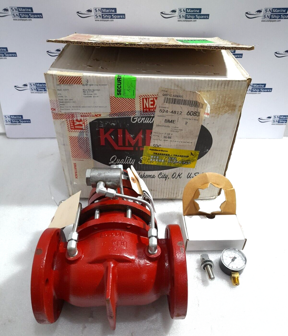 Kimray 218 FGT PR Gas Regulator KIM-ABW Pressure Reducing Valve ABW – S N Marine