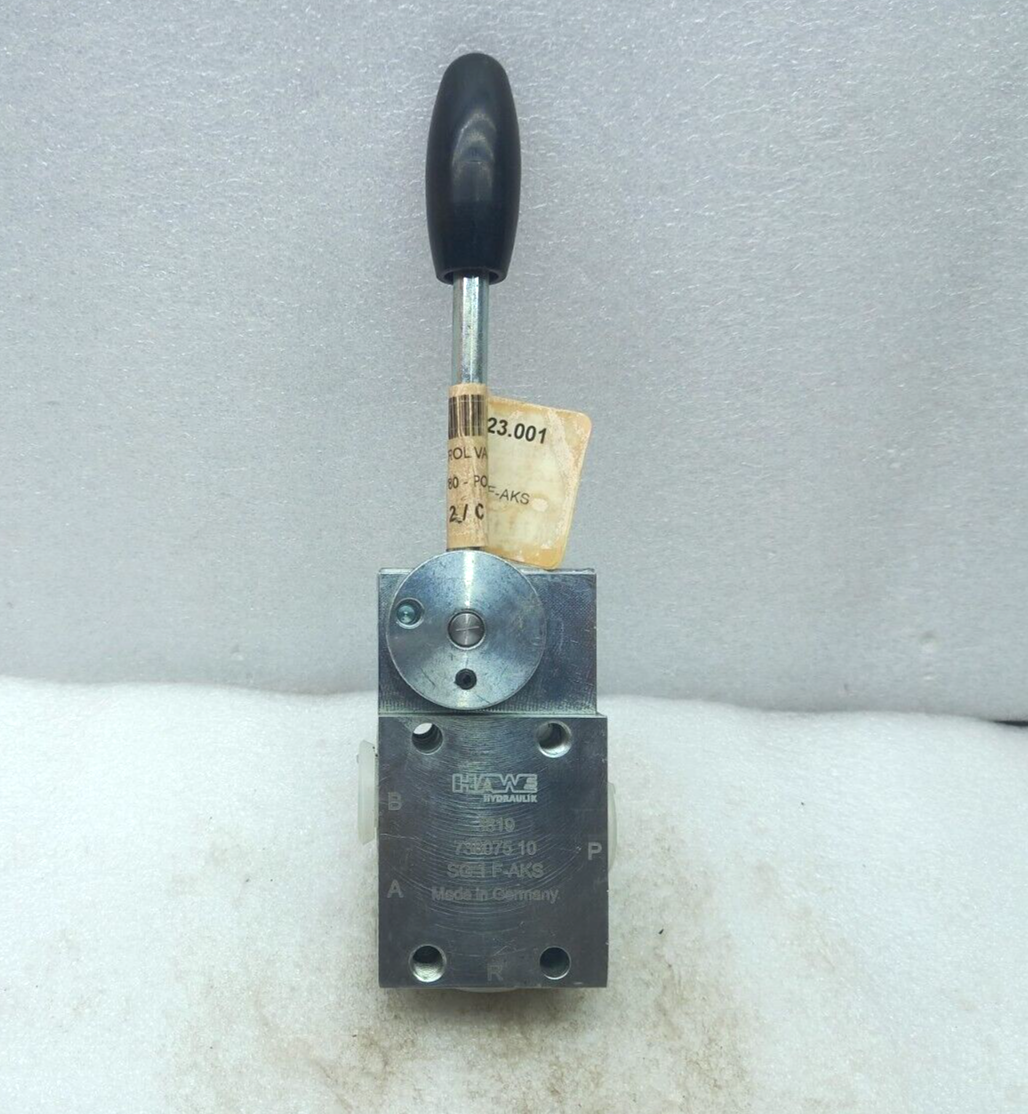 HAWE Hydraulik SG1 F-AKS Directional Spool Valve 73807510 – S N Marine