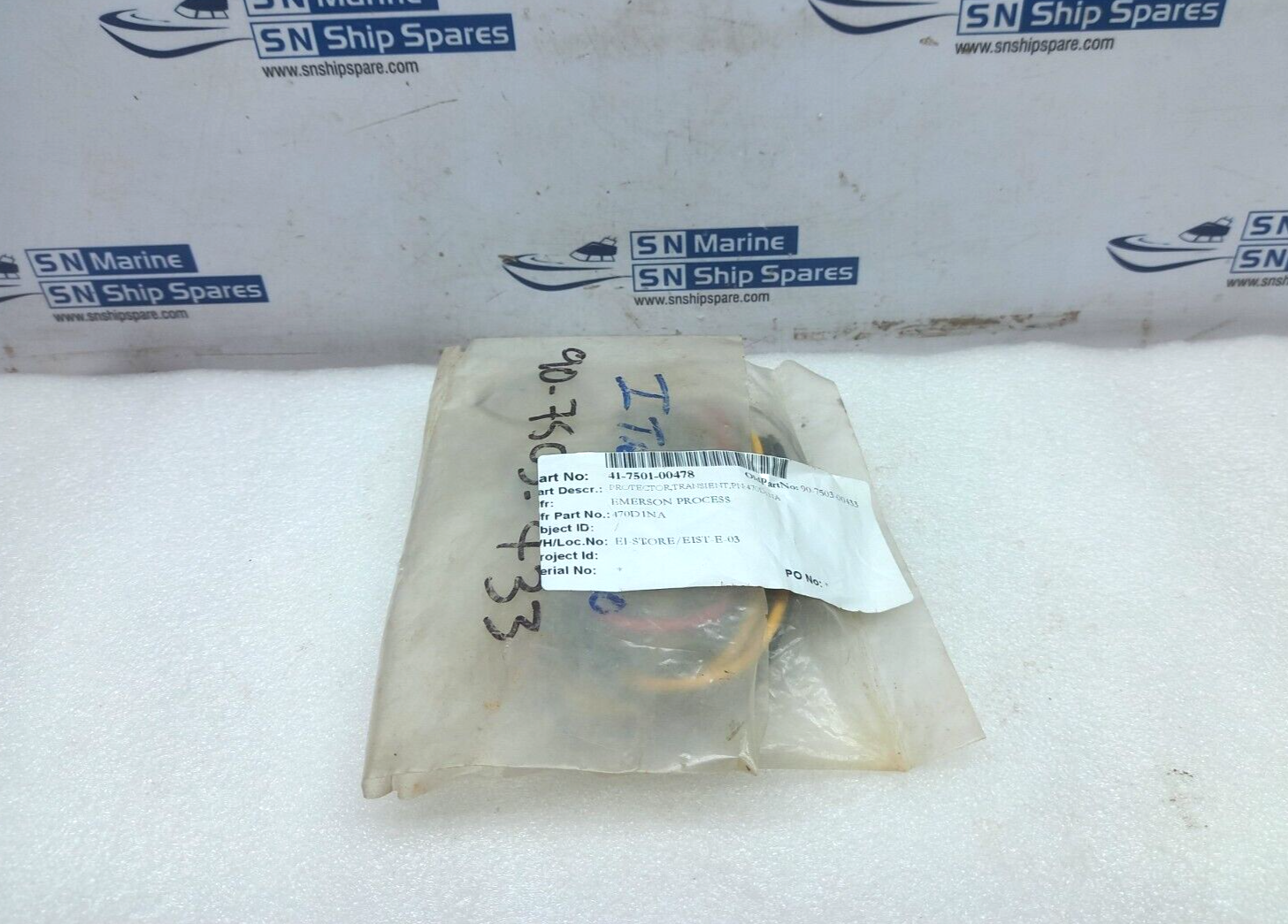 Rosemount 470D1NA Transient Protector 45VDC, 4-20mA, 2-Wire Emerson Pr ...