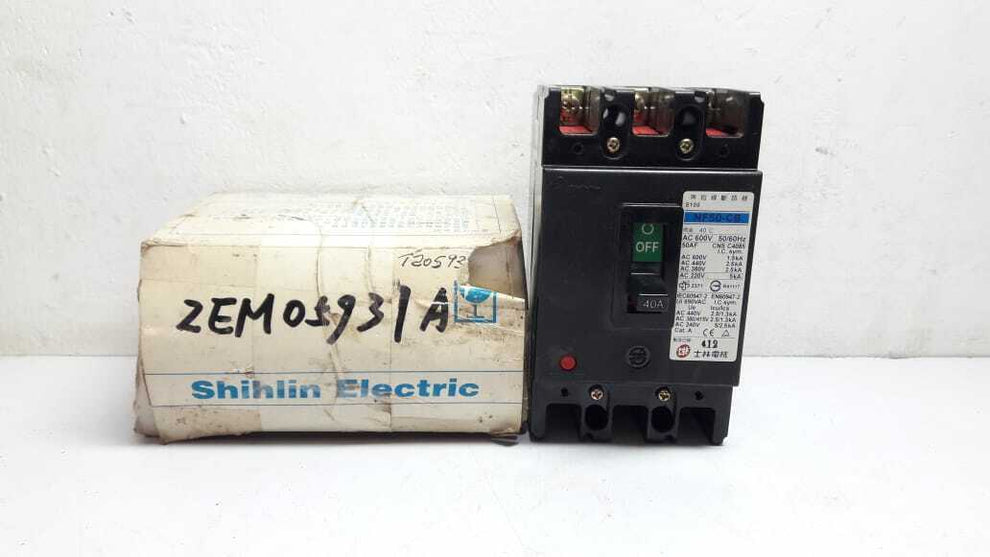 Shihlin Electric NF50-CB Circuit Breaker 3P 40A – S N Marine