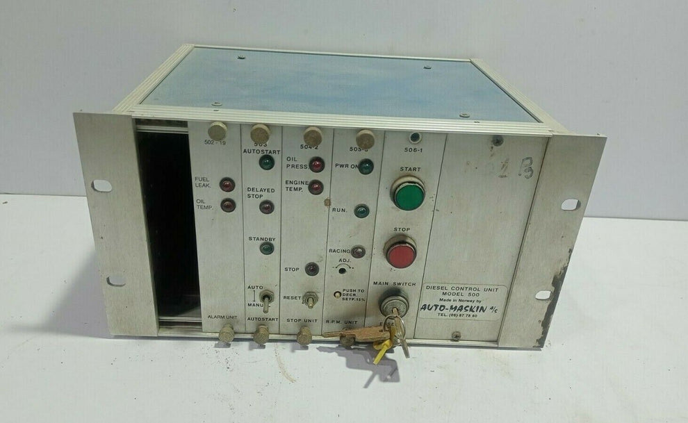 Auto Maskin 500 Diesel Control Unit – S N Marine