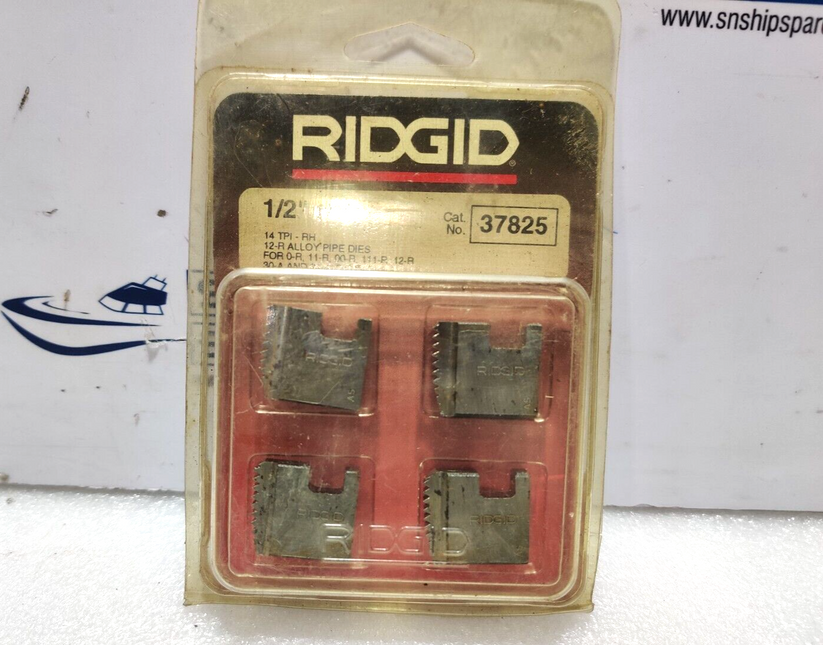 Ridgid 37825 12-R Alloy Pipe Dies ½” NPT – S N Marine