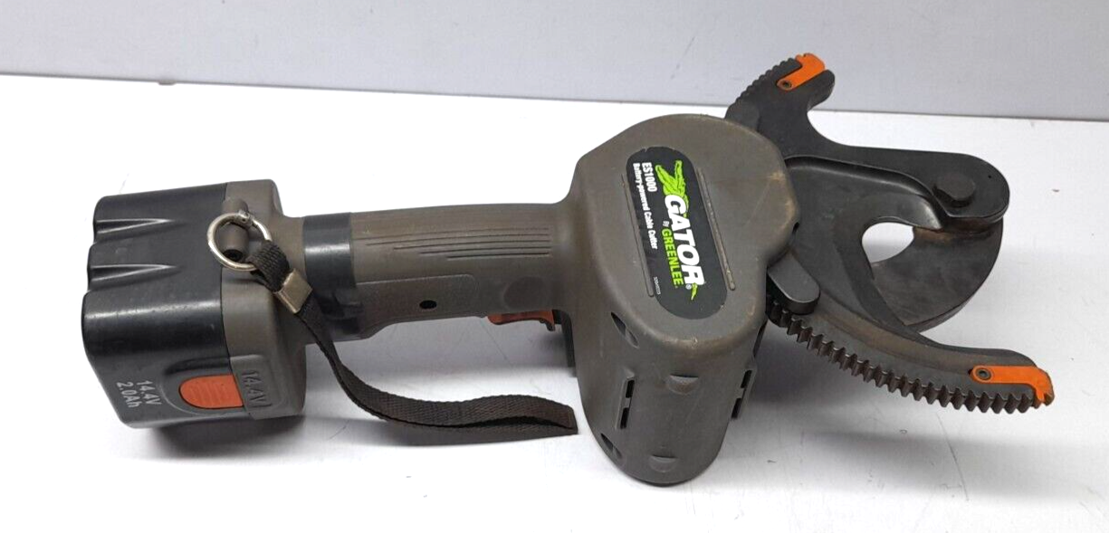 Greenlee Gator ES1000 Battery Powered Cable Cutter 14.4V 2.0Ah – S N Marine
