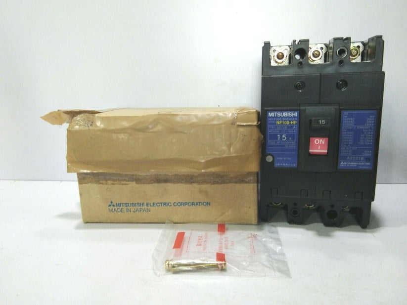 MITSUBISHI NF100-HP 15A 3-POLE NF100HP NO FUSE BREAKER CIRCUIT BREAKER – S N Marine