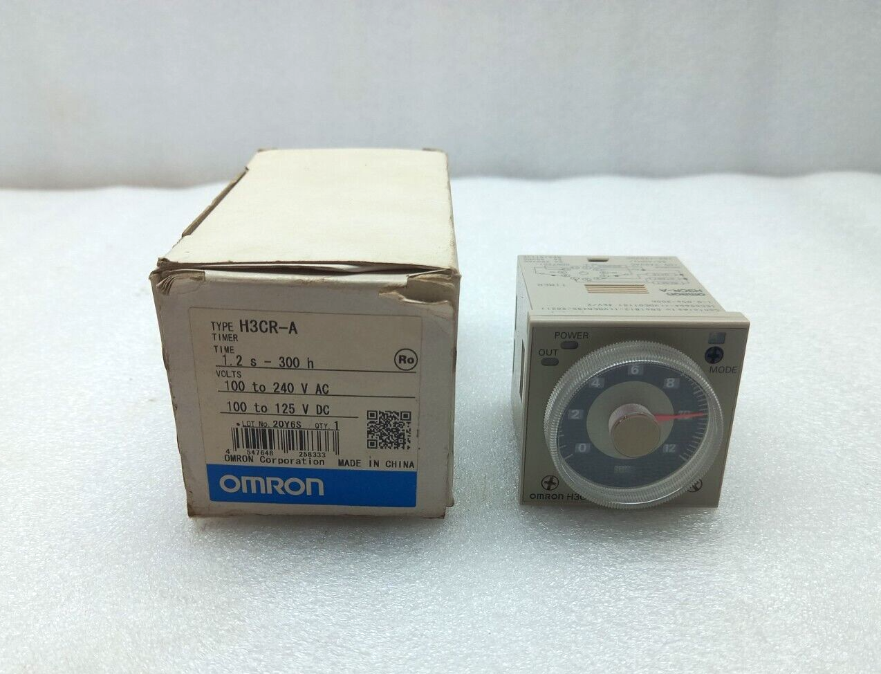 Omron H3CR-A Timer Time 100To240Vac 10To125Vdc 50/60Hz – S N Marine