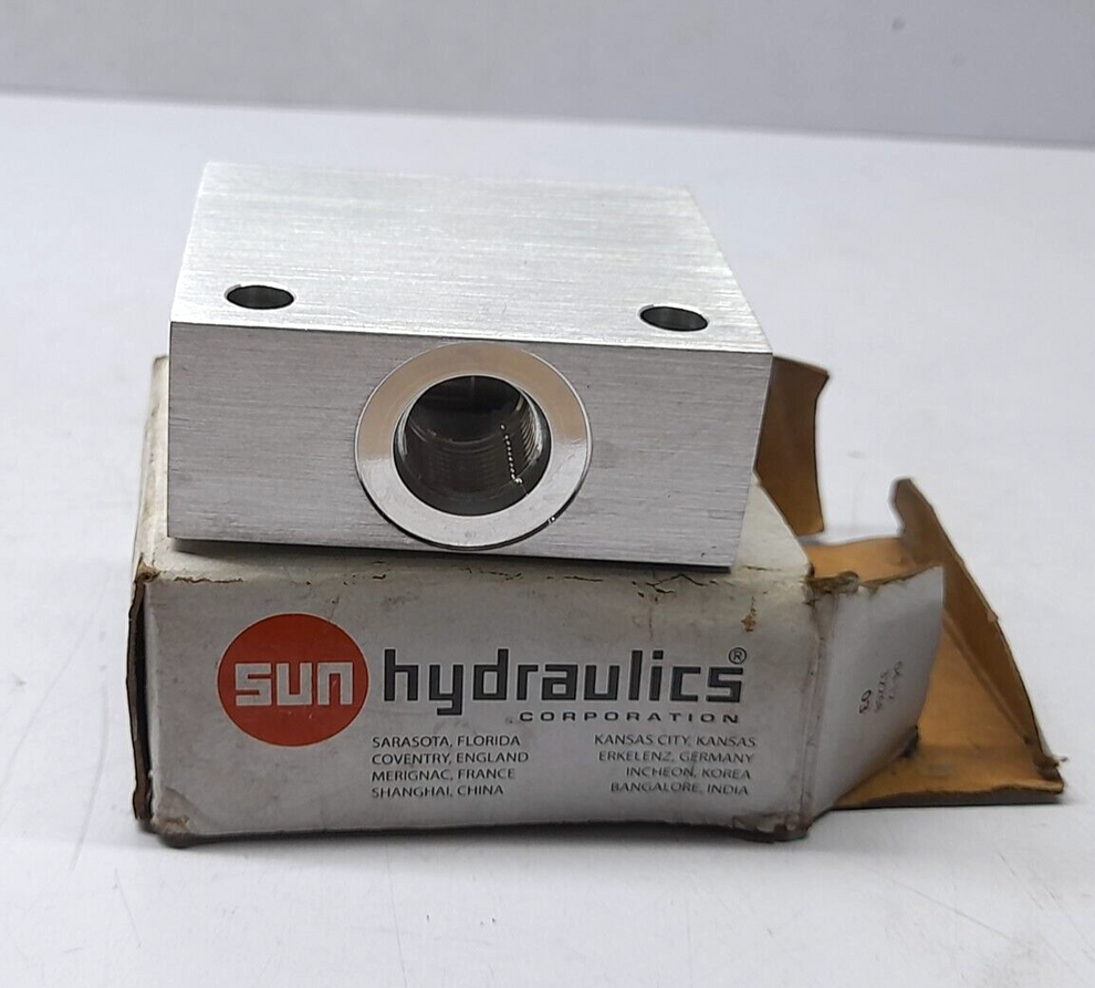 Sun Hydraulics ECJ Valve Block – S N Marine