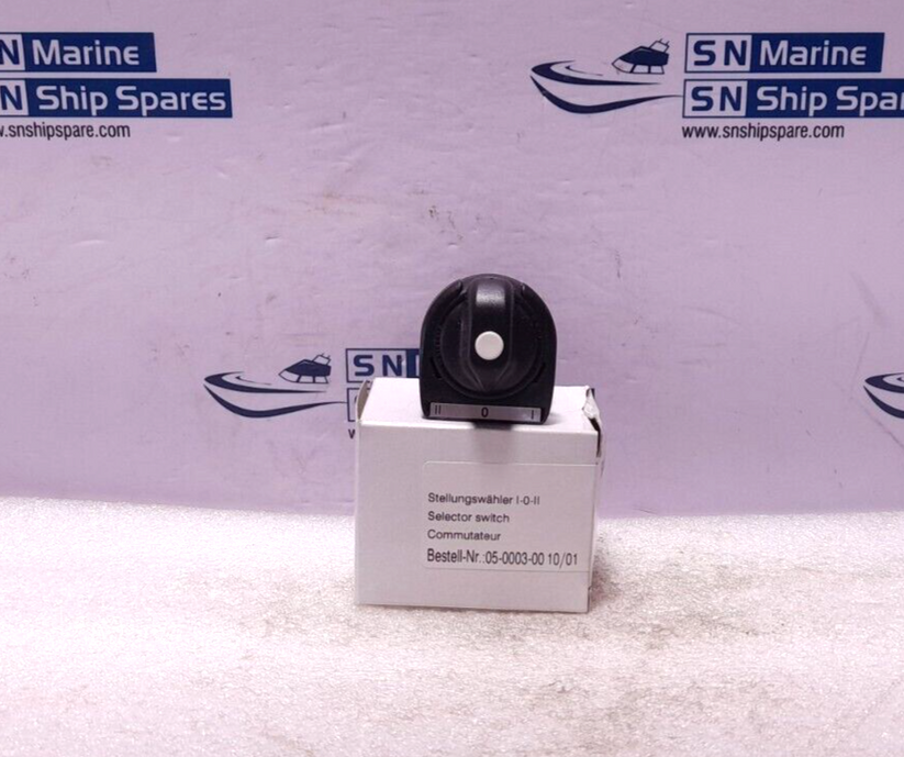 Bartec 05-0003-00 10/01 NOV 1230752141 Selector Switch 3 Position Mome ...