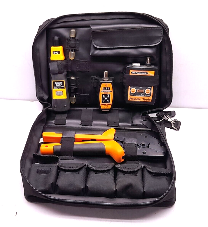 Paladin Tools CripmsALL Series Crimper & LAN ProNavigator & Sure Punch ...