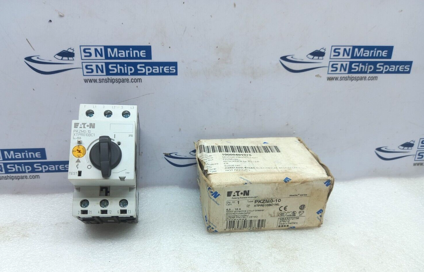 Eton XTPR010BC1 Motor Protective Circuit Breaker Type: PKZM0-10 – S N ...