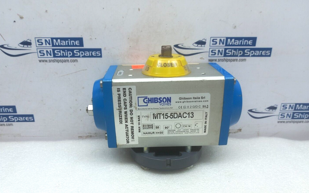 Ghibson MT15-5DAC13 Valve Max 10 Bar – S N Marine