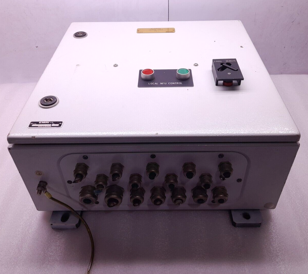 Emri RSM831-230-24DC Rudder Servo Unit P4 RSM MPF11 ESO12 W/Key – S N ...