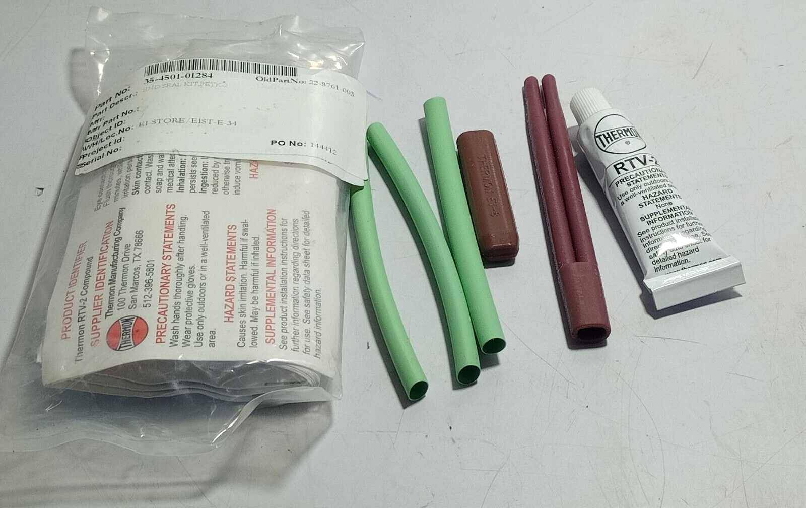 Thermon PETK-2 End Seal Kit / RTV-2 Compound / ET-3 – S N Marine