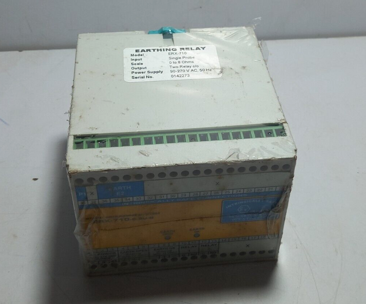 Honeywell ERX-710 Earthing Relay / ERX-710-2-2U-S Static Grounding Sys ...