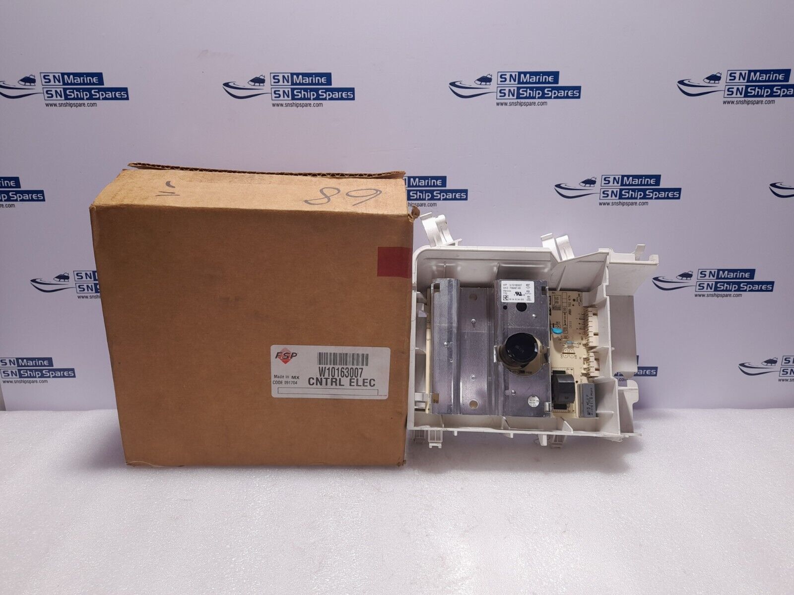 FSP Whirlpool W10163007 Washer Control Board AKO 706497-08 120V 50/60H ...