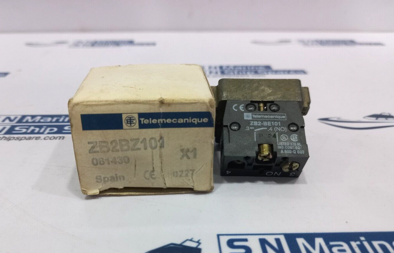 Telemecanique ZB2BZ101 Contact Block With Mounting Base A600 Q600 – S N ...