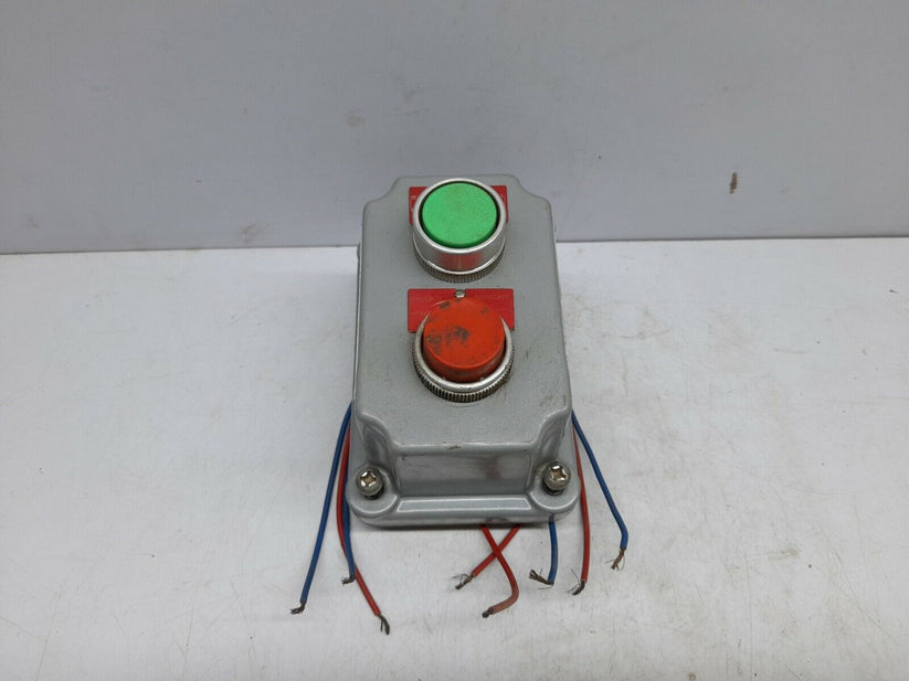 Hubbell Killark FXCS-0B4U Start Stop Control Station Heavy Duty 600VAC ...