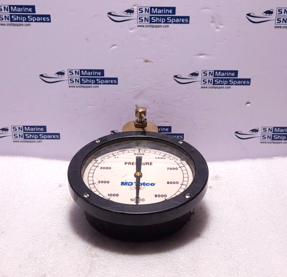 MD Totco NOV GA58-10 Pressure Indicator Gauge 0-10000 PSI – S N Marine