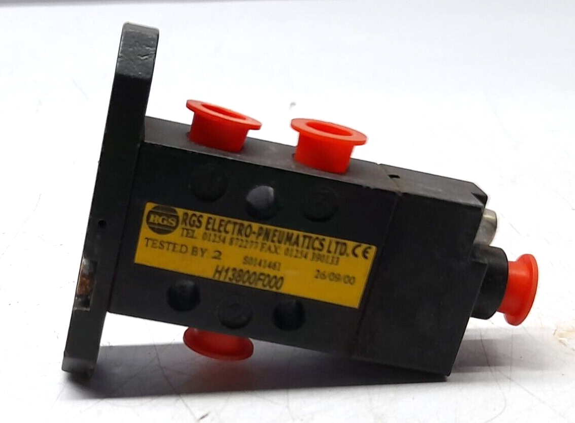 RGS Electro Pneumatics LTD H13800F000 Valve – S N Marine