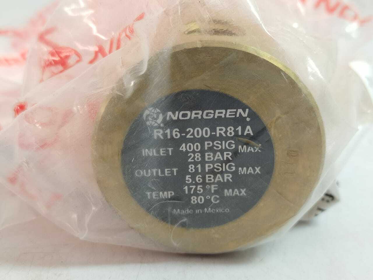 Norgren R16-200-R81A Air Regulator R16200R81A – S N Marine