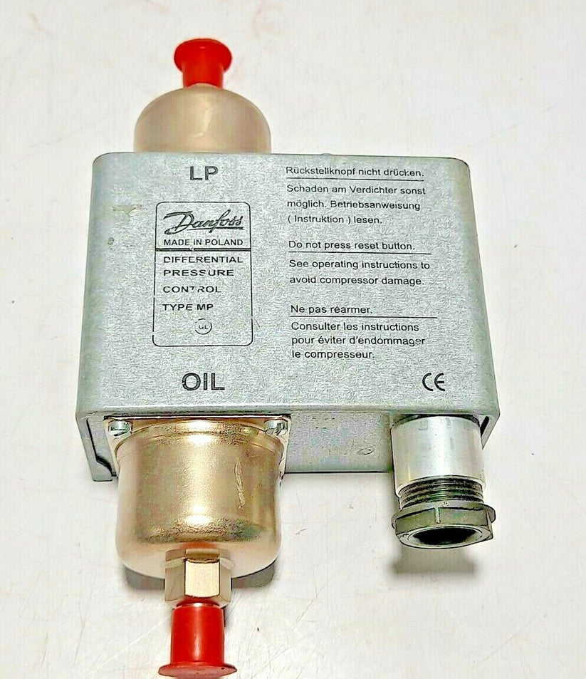 Danfoss MP Differential Pressure Control 2A AC15 250VAC 0.2A DC13 250V ...