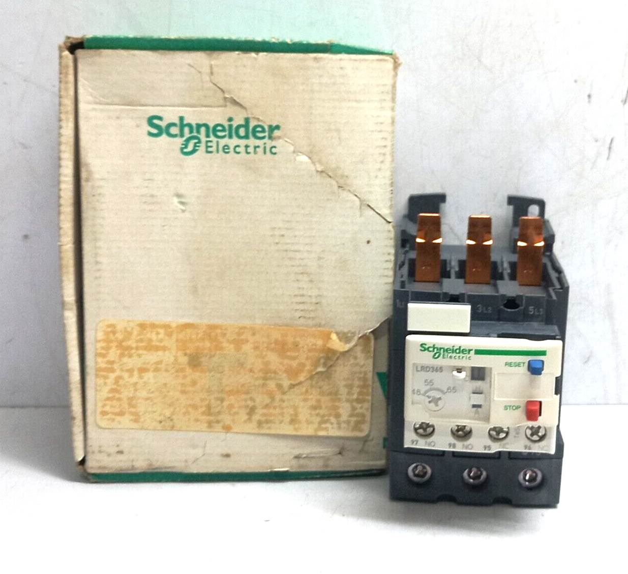 Schneider LRD365 Thermal Overload Relay With Everlink Terminals 48-65A ...