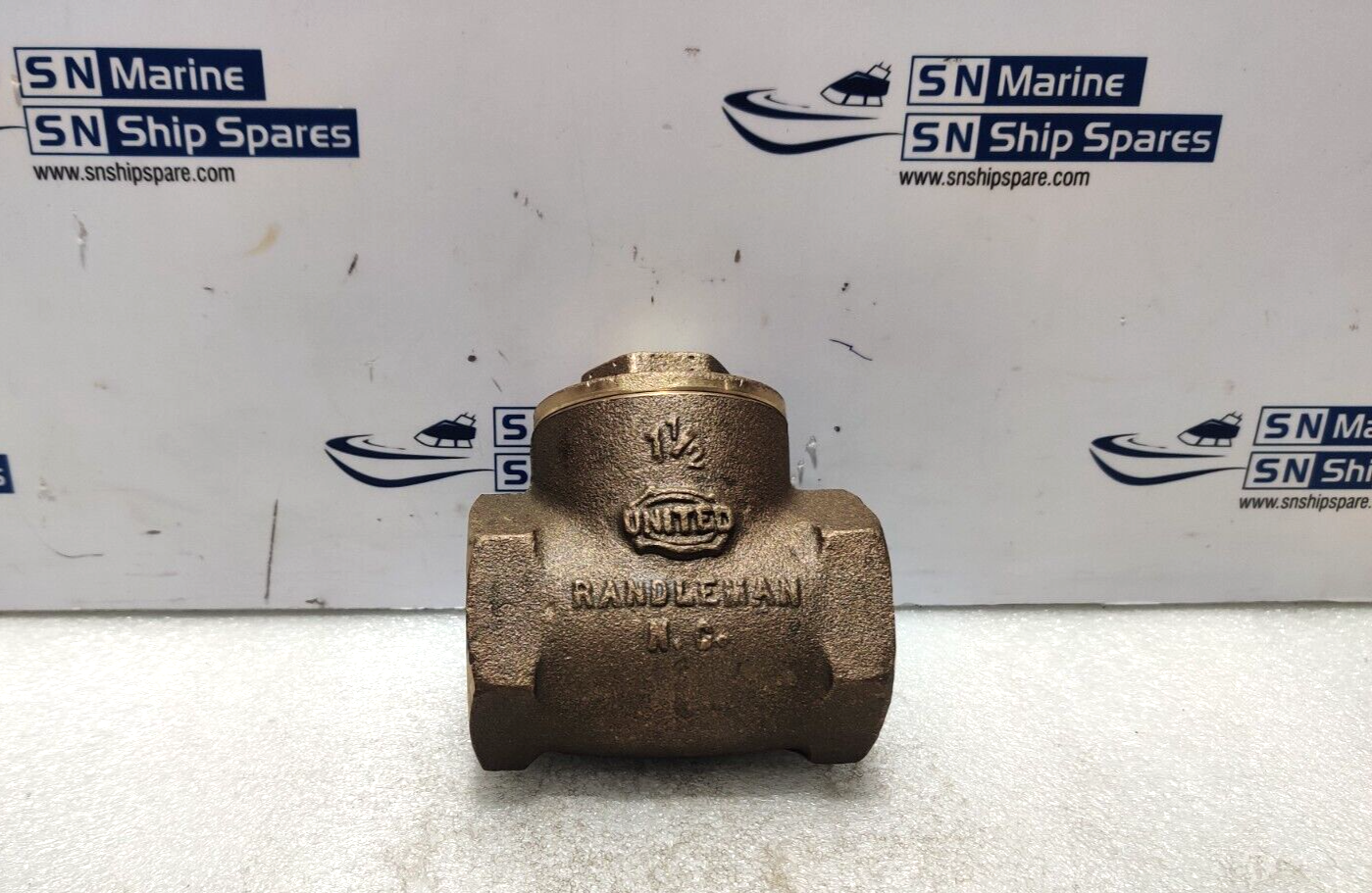 Randleman 200 WOG 125 WSP Check Valve Size: 1 ½ – S N Marine