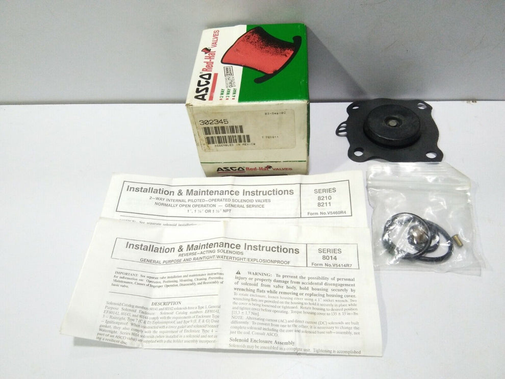 ASCO 302345 REPAIR KIT 302-345 – S N Marine