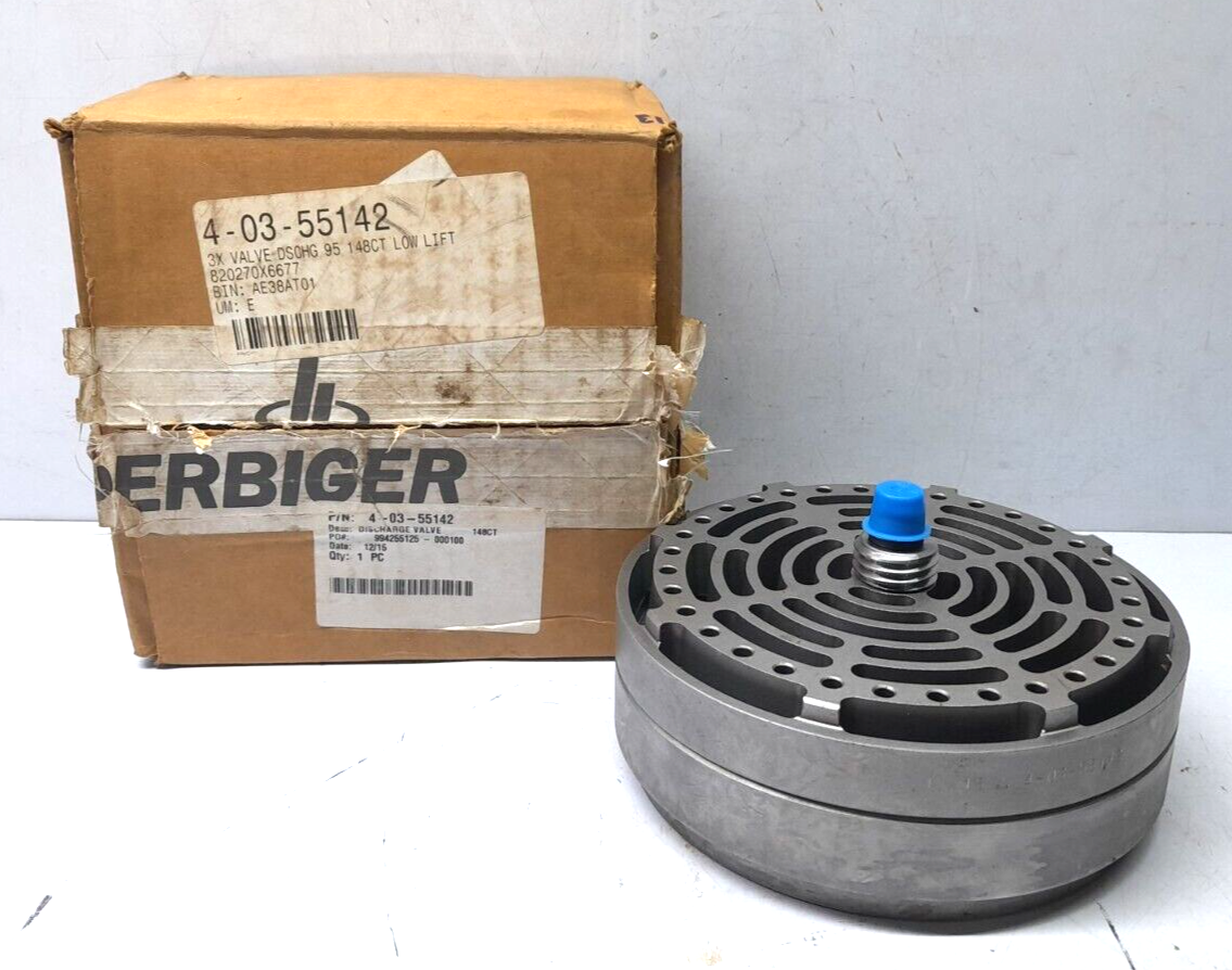 Hoerbiger Compression Technology 4-03-55142 Discharge Valve 148CT – S N ...