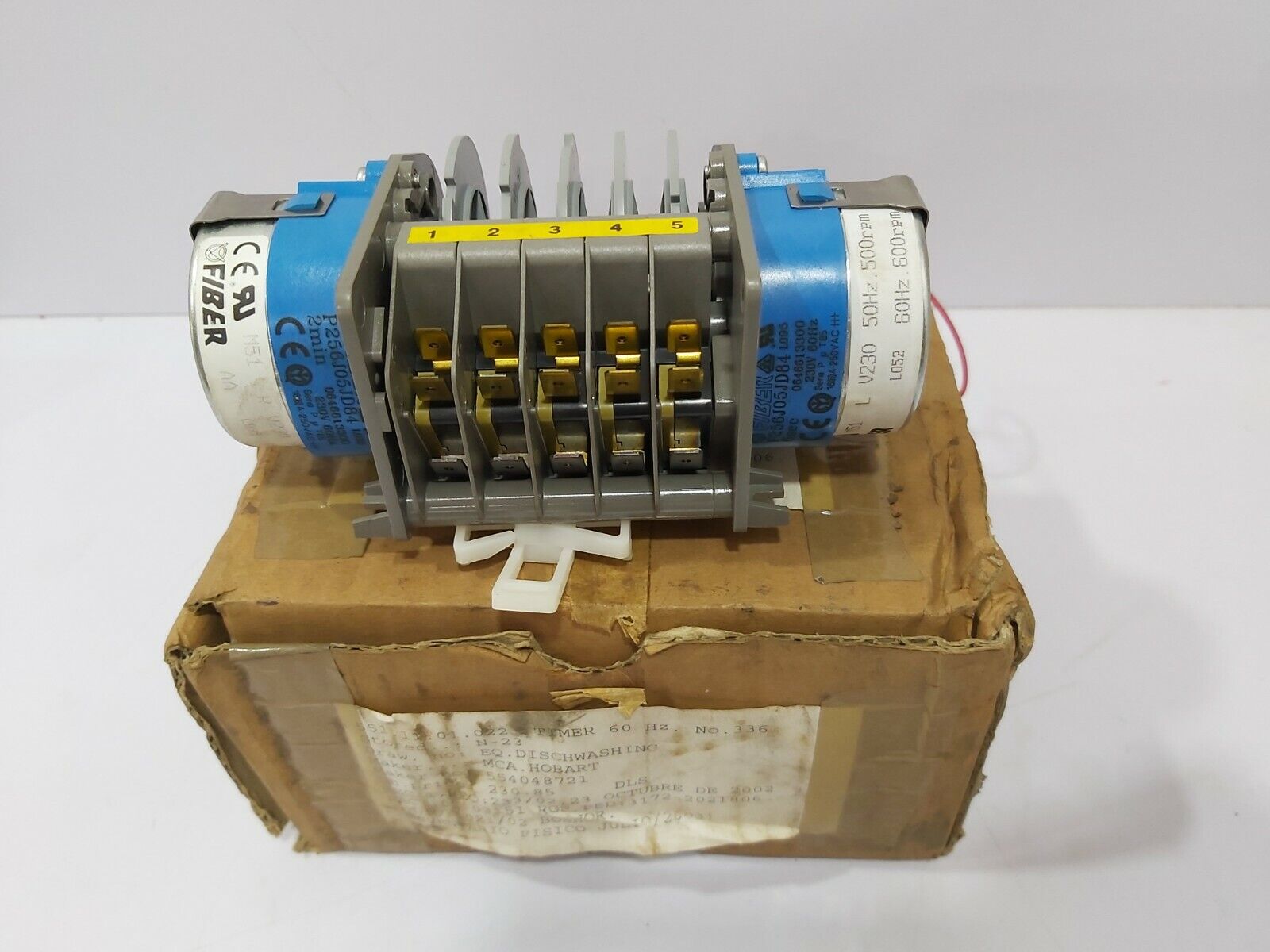 HOBART 554048721 DISCHWASHING TIMER FIBER P256J05JD84 – S N Marine