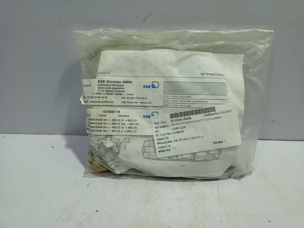 KSB Division AMRI 42088719 Kit DYNACTAIR 50 (-20 C To +80 C) 1552429 ...