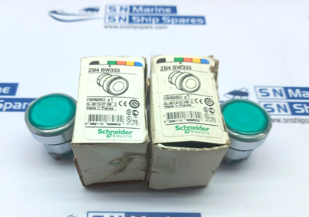 Schneider Electric ZB4BW333 Green Head Push Button – S N Marine