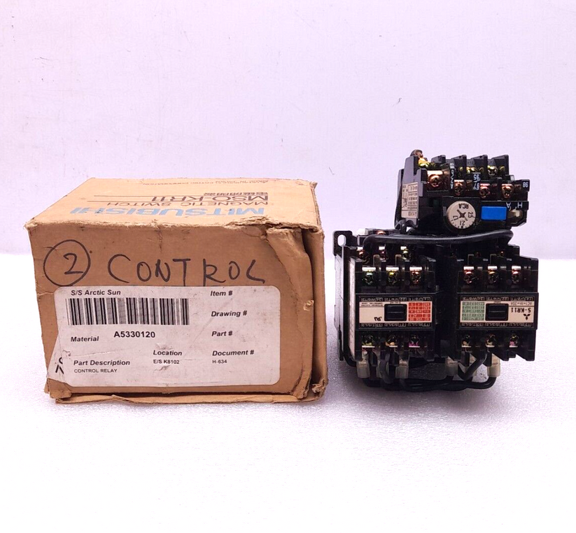 Mitsubishi MSO-KR11 Magnetic Switch S-KR11 Contactor 20A TH-K12AB Rela – S N Marine