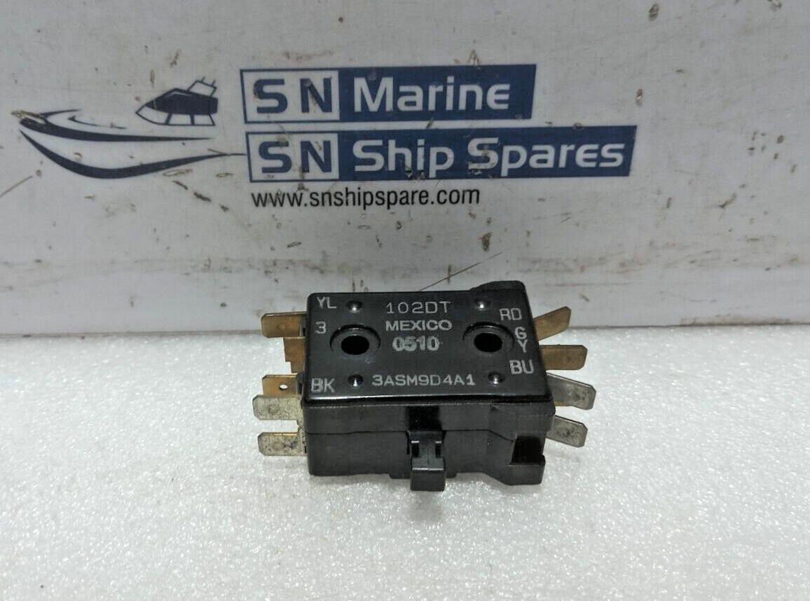 General Electric 3ASM9D4A1 Centrifugal Motor Safety Switch 102DT – S N ...