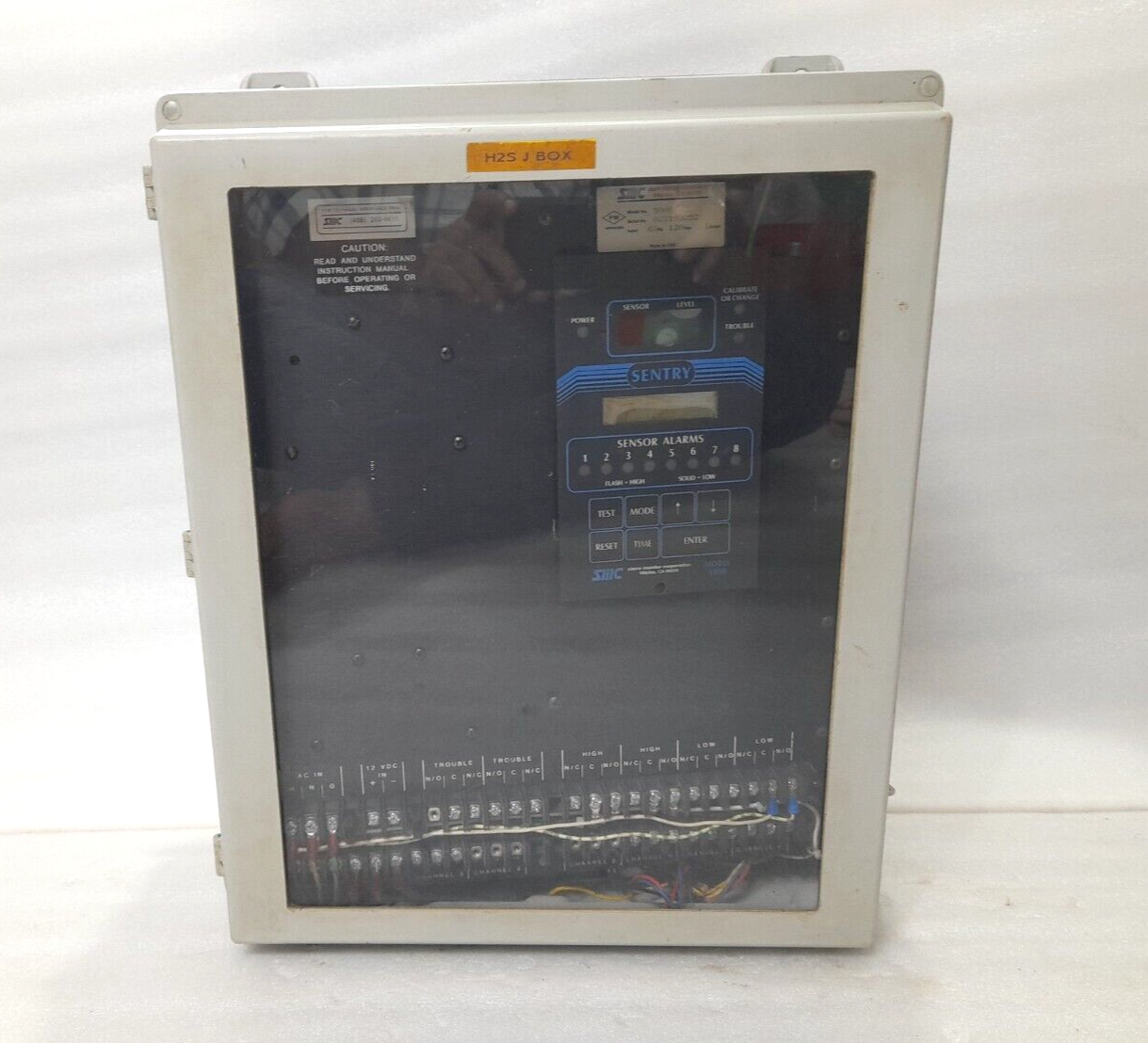 SMC Sentry 5000 Gas Monitoring Controller Input 60Hz 120VAC 1A – S N Marine