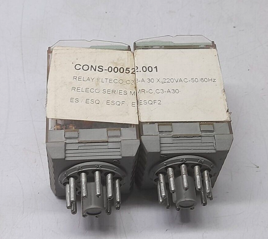 Releco Serie MR-C Relay / C3-A30 / 220VAC / 50-60Hz – S N Marine