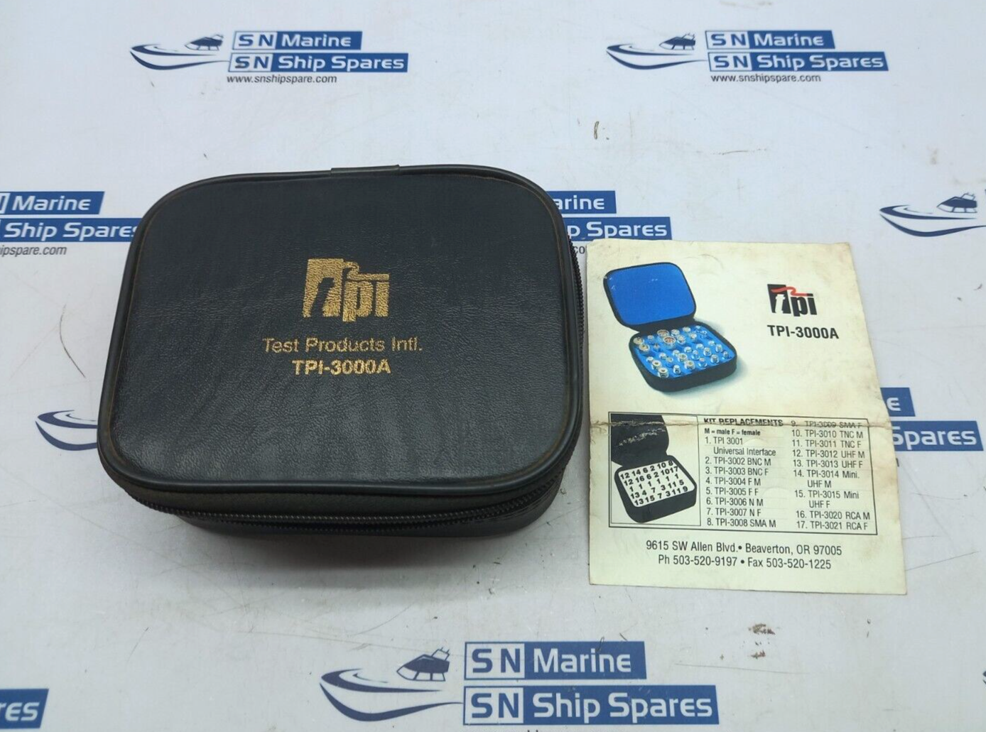 TPI TPI-3000A Coax Adapter Kit Incomplete Kit – S N Marine